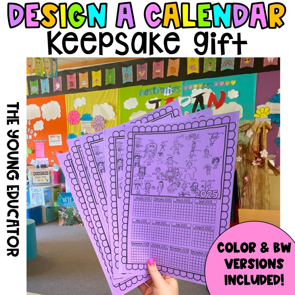 Design a Calendar 2025 - End of Year - Keepsake Parent Gift - FREE ...