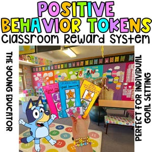 Positive Behavior/behaviour Tokens (reward System) / Blue Dog ...