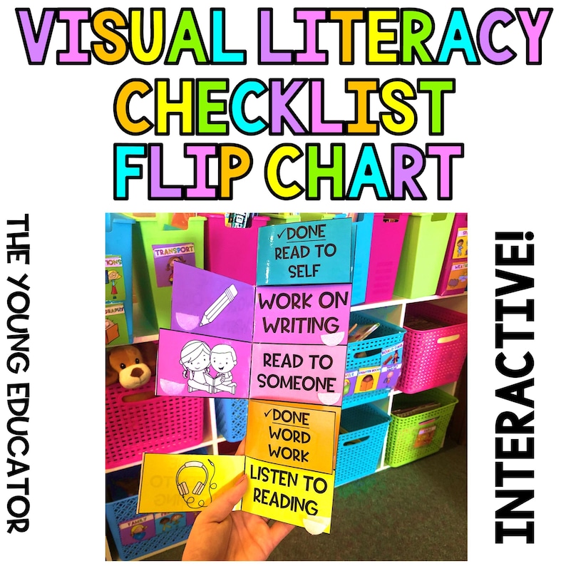 Visual Literacy Checklist Flip Chart - Etsy
