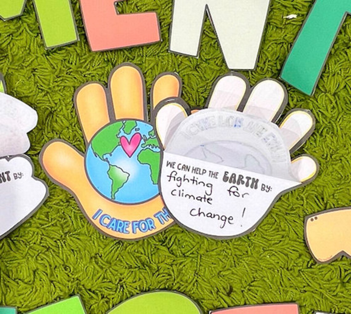 Earth Day / World Environment Day / Craft / Craftivity Display ...