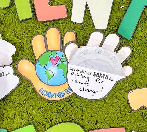 Earth Day / World Environment Day / Craft / Craftivity Display ...