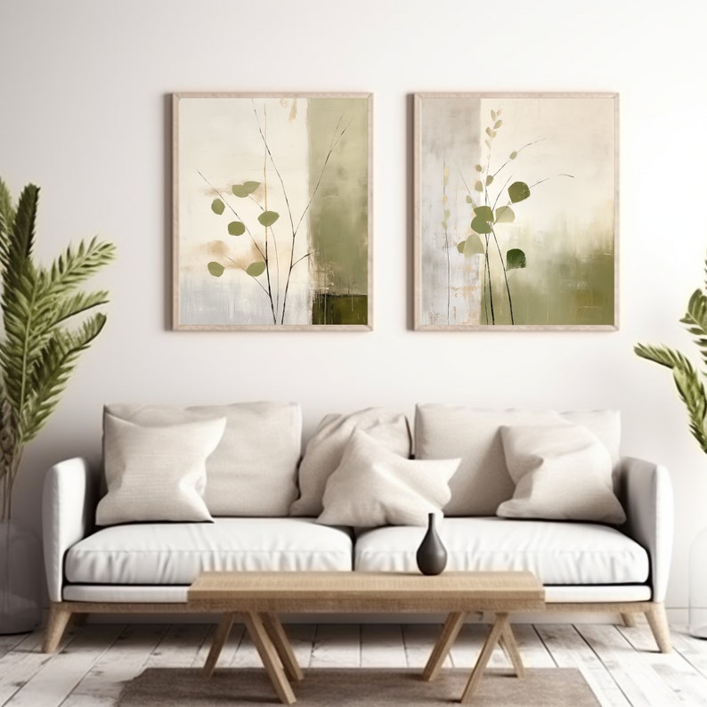 Set of 2 Japandi Wall Art Japanese Art Wabi Sabi Wall Art Japandi Wall Decor Japandi Print ...