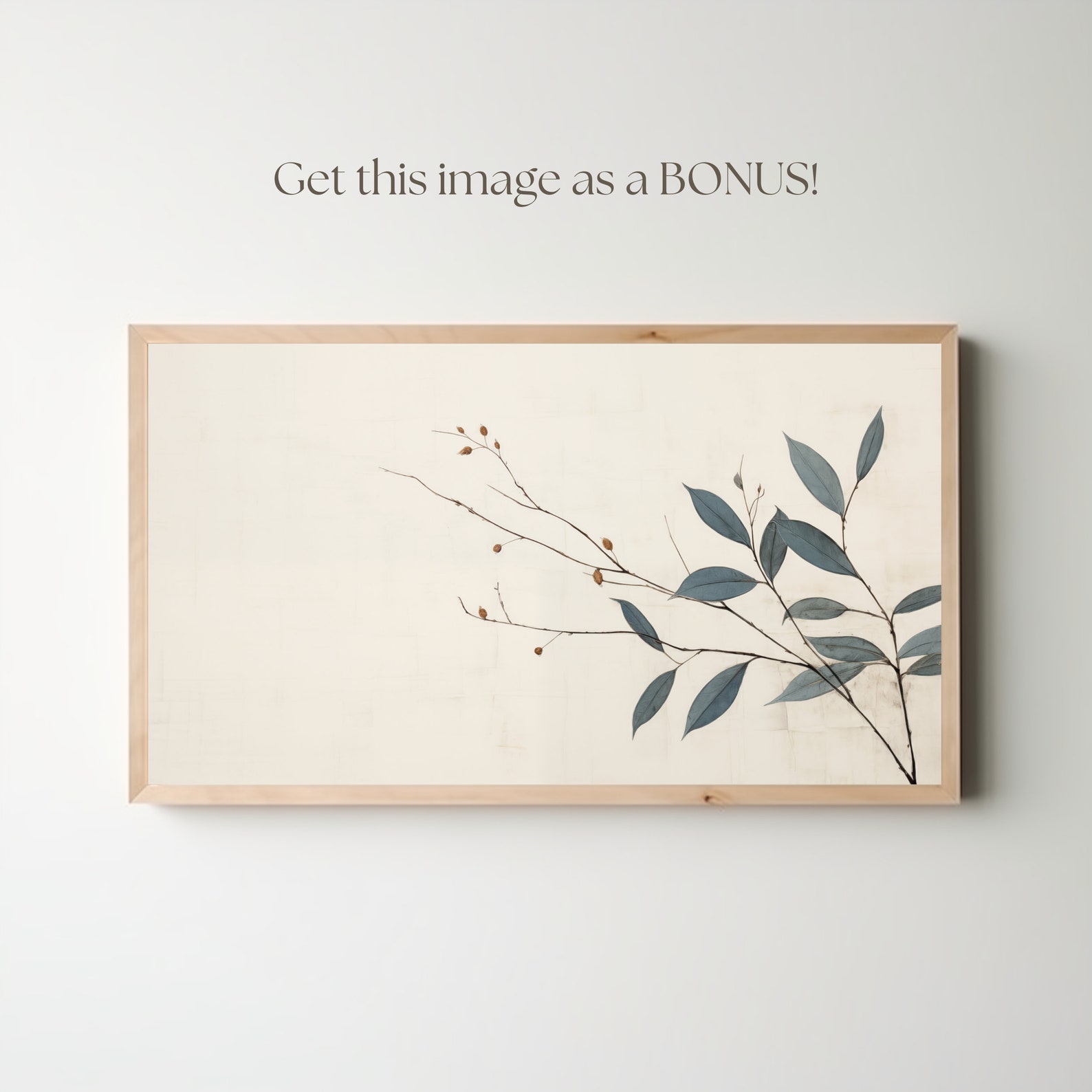 Samsung Frame TV Art Spring Wabi Sabi Art Spring Japandi Nature Japanese Nature Tv Art Japandi ...