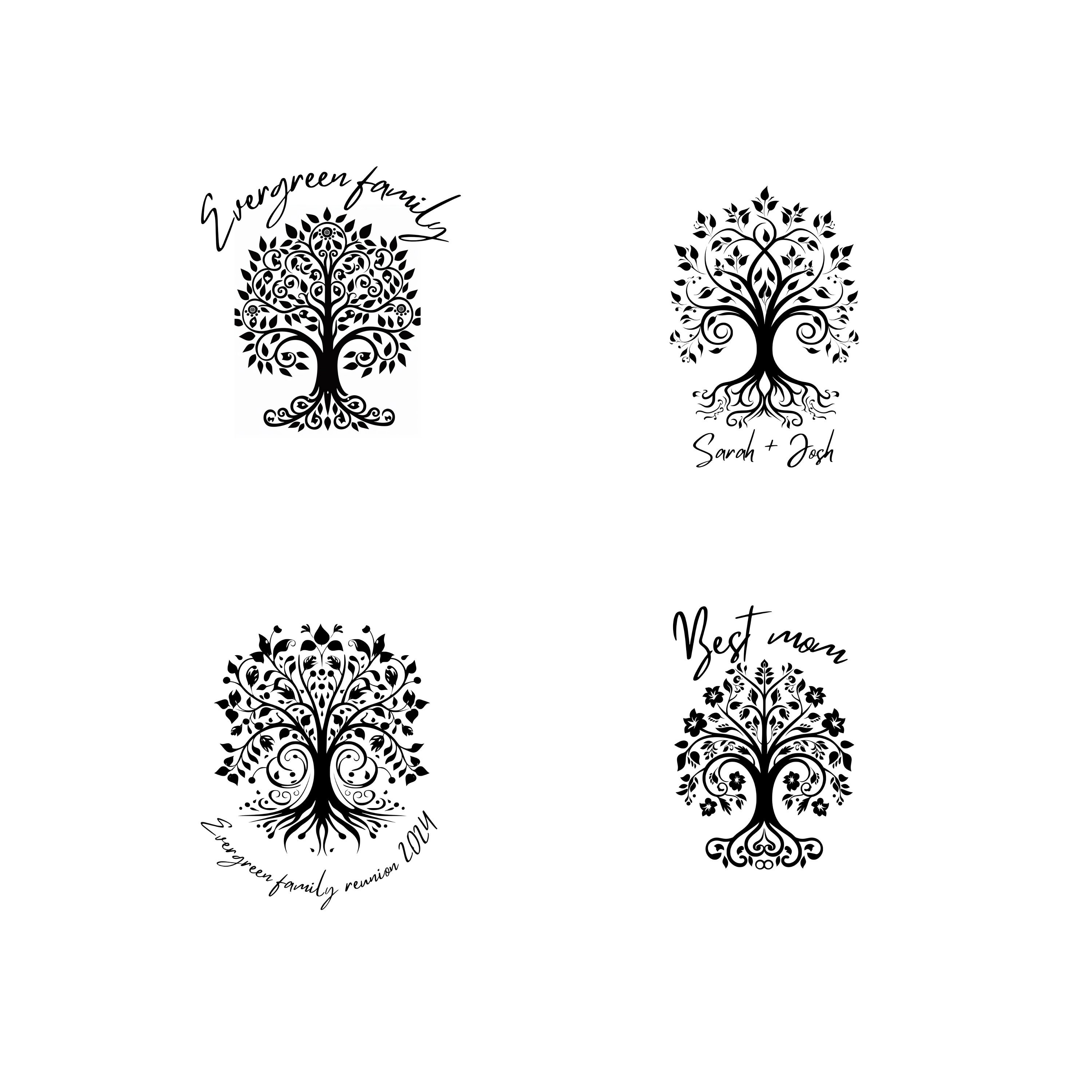 Personalized Family Symbol DIGITAL File Tree of Life Emblem Family ...