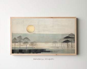 Samsung Frame TV Art Spring Wabi Sabi Art Spring Japandi Nature Japanese Nature Tv Art Japandi ...