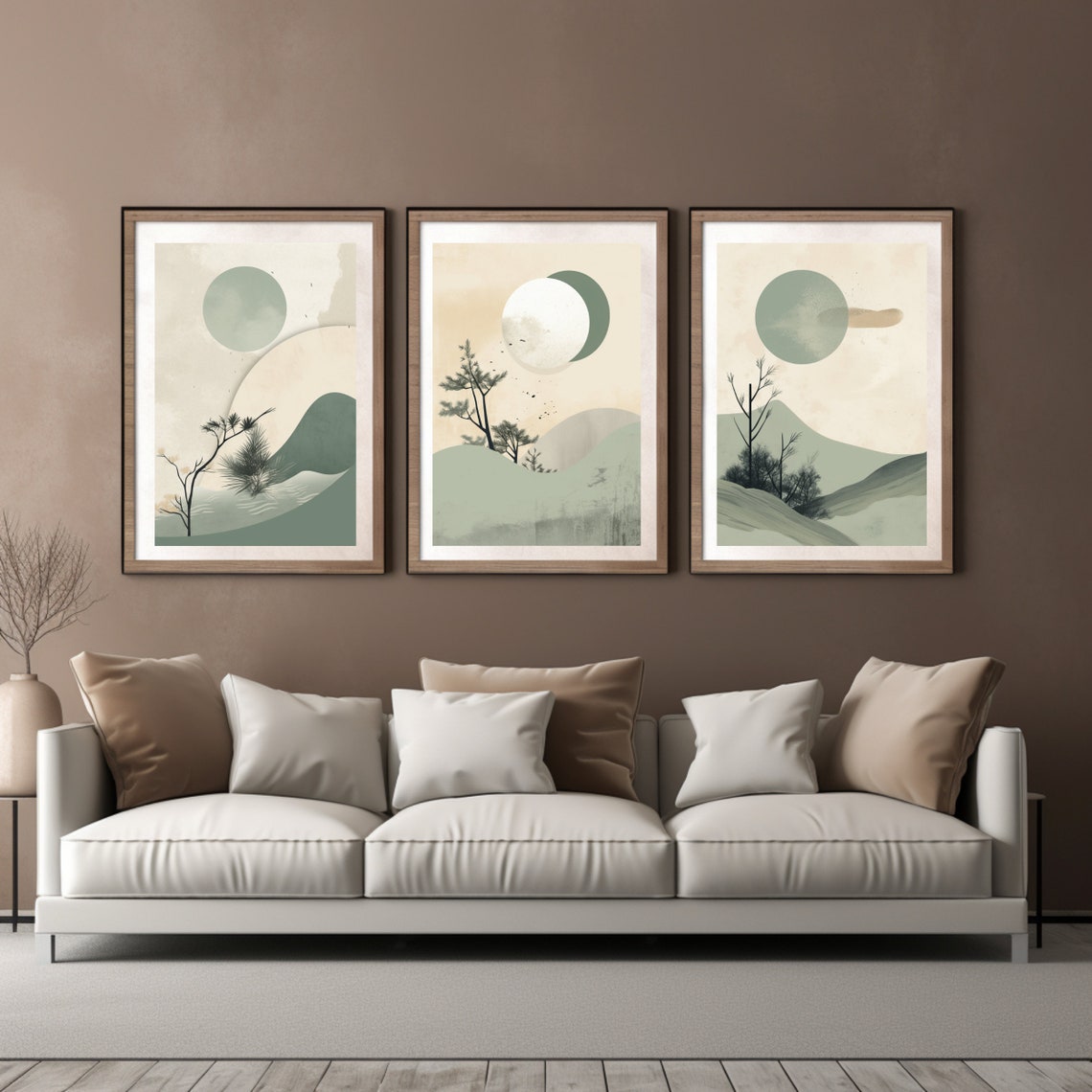 Set of 3 Japandi Wall Art Japandi Art Wabi Sabi Wall Art Japandi Wall ...