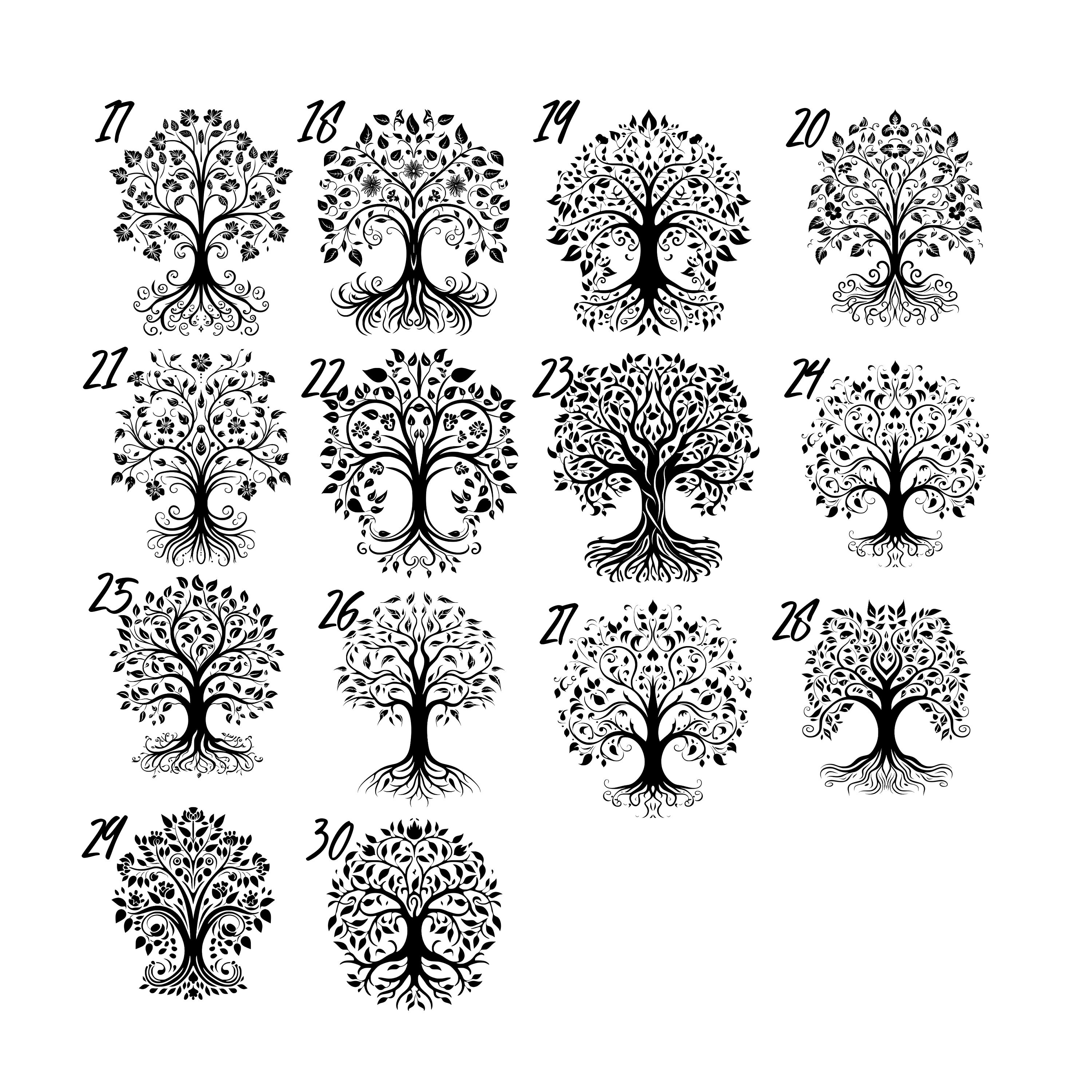 Personalized Family Symbol DIGITAL File Tree of Life Emblem Family ...
