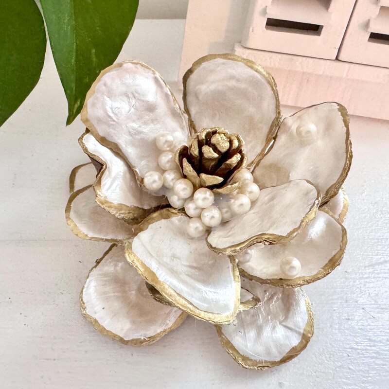 Shell Flowers - Etsy
