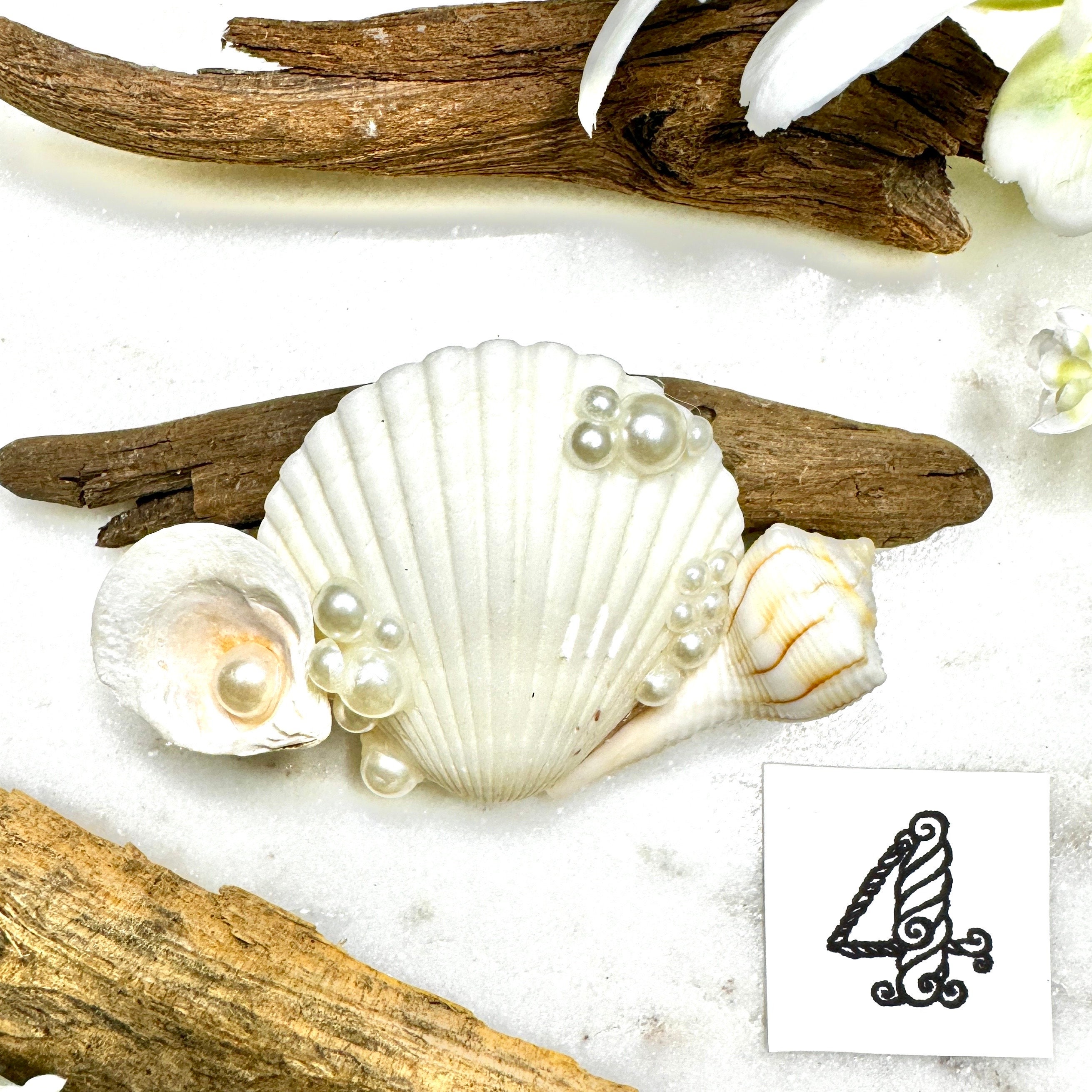 Hair Clip, Seashell Hair Clip, Mermaid Hair, Wedding Hair, Beach Vibes ...