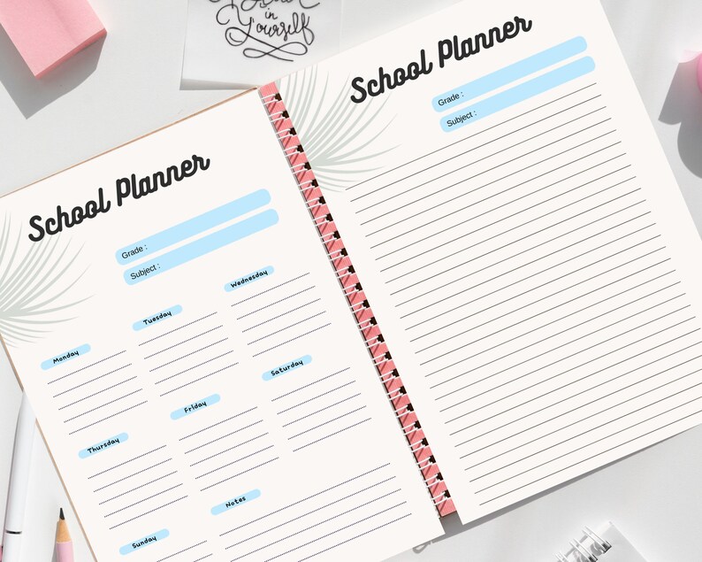 Student Planner, Academic Planner, Digital Planner, iPad Planner, Good ...