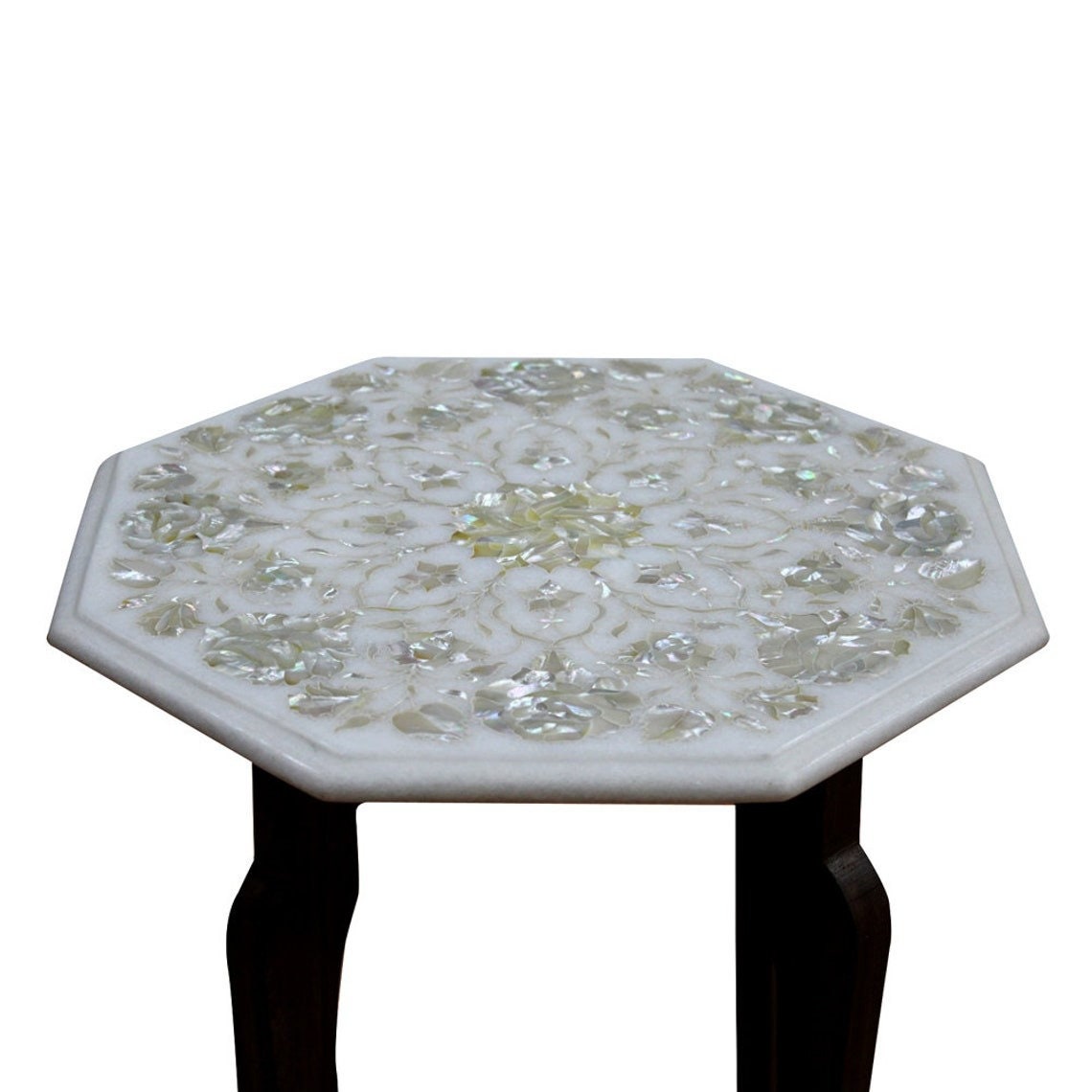 Mother of Pearl Coffee Table, Side Table, Round Table, Ancient Table ...