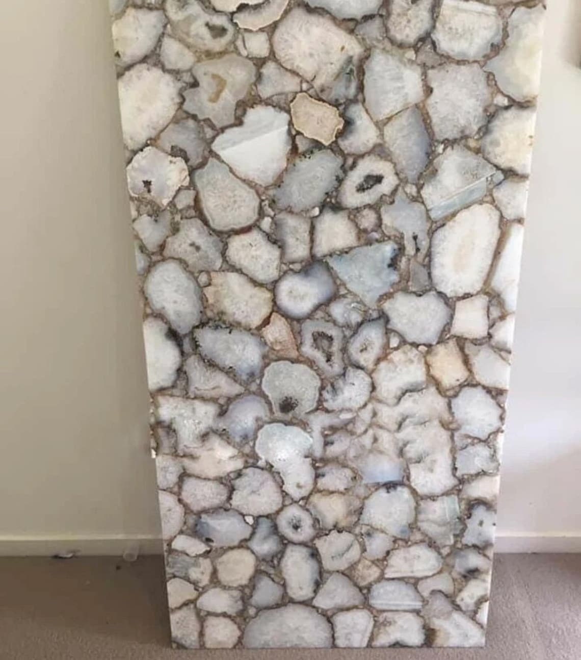 Agate Kitchen Counter Top Kitchen Counter Slab Geode Coffee - Etsy