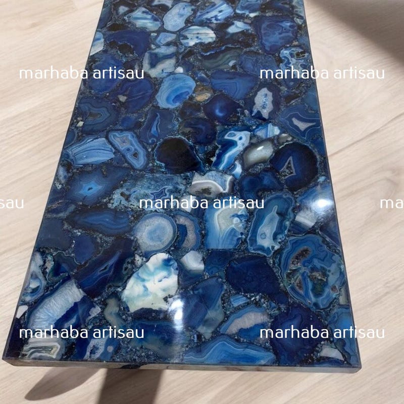 Agate End Table - Etsy