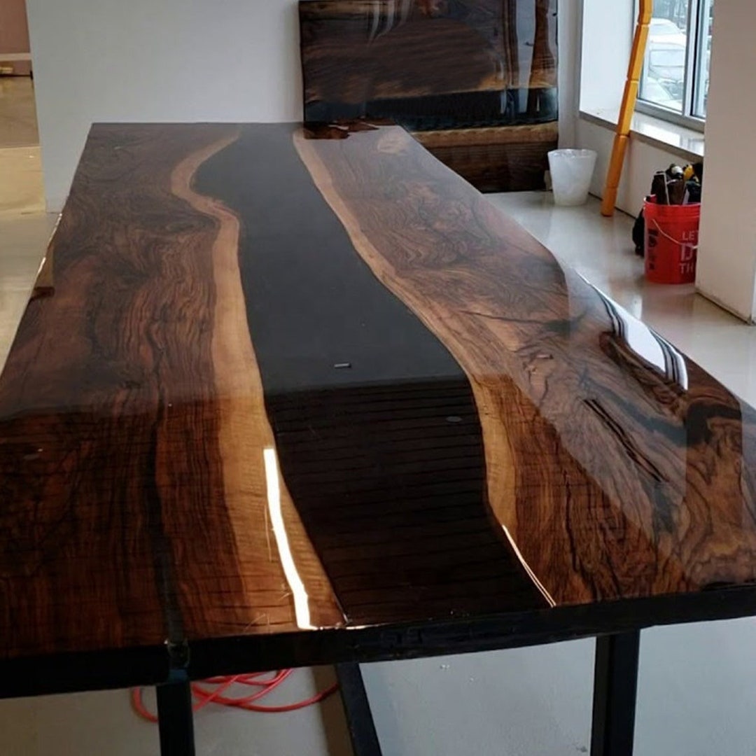 Epoxy Table Top , Wooden Epoxy Dining Table Top , Epoxy Table ...