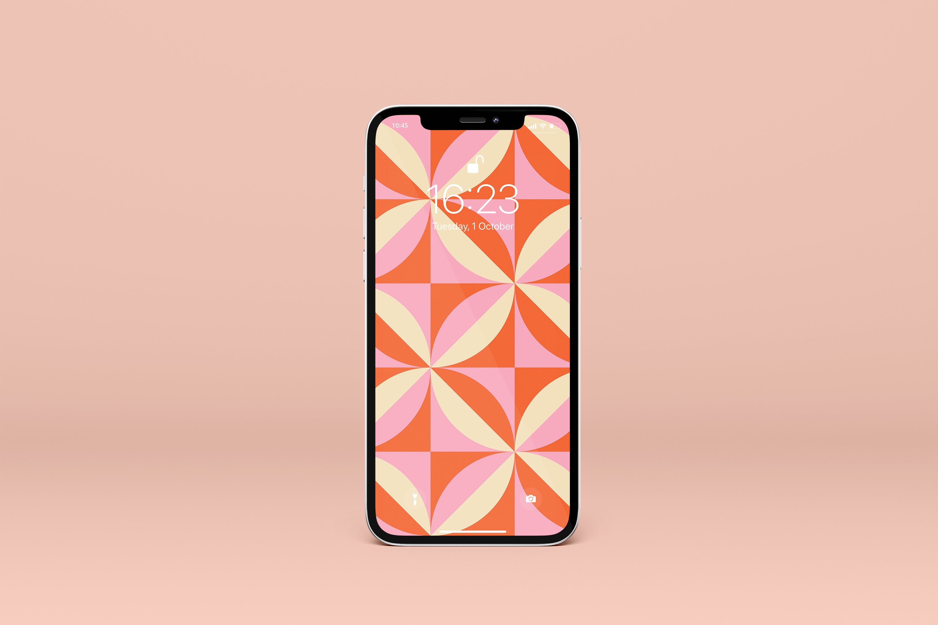 Retro 70s iPhone Wallpapers Vintage Pink and Green Phone - Etsy
