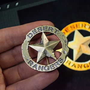 Desert Ranger Badge Brooch - Etsy