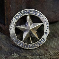 NCR Officer Beret Pins - Bear and Star - Fallout New Vegas Inspired - Etsy