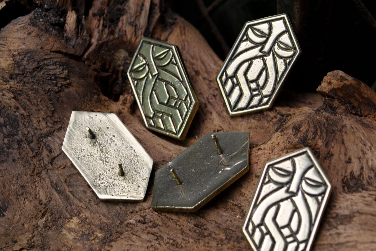 Dwarven Mounts – Beard of Stone Design: DIY Leather Hardware - Etsy
