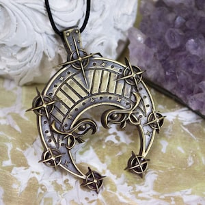 The Symbol Selune Pendant - Etsy