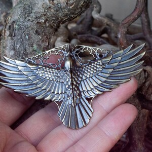 Raven Cloak Clasp - Etsy