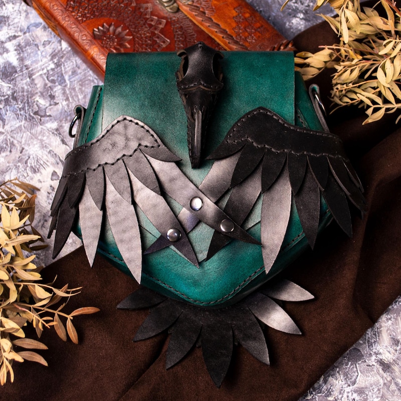 Larp Gothic Shoulder Bag - Etsy