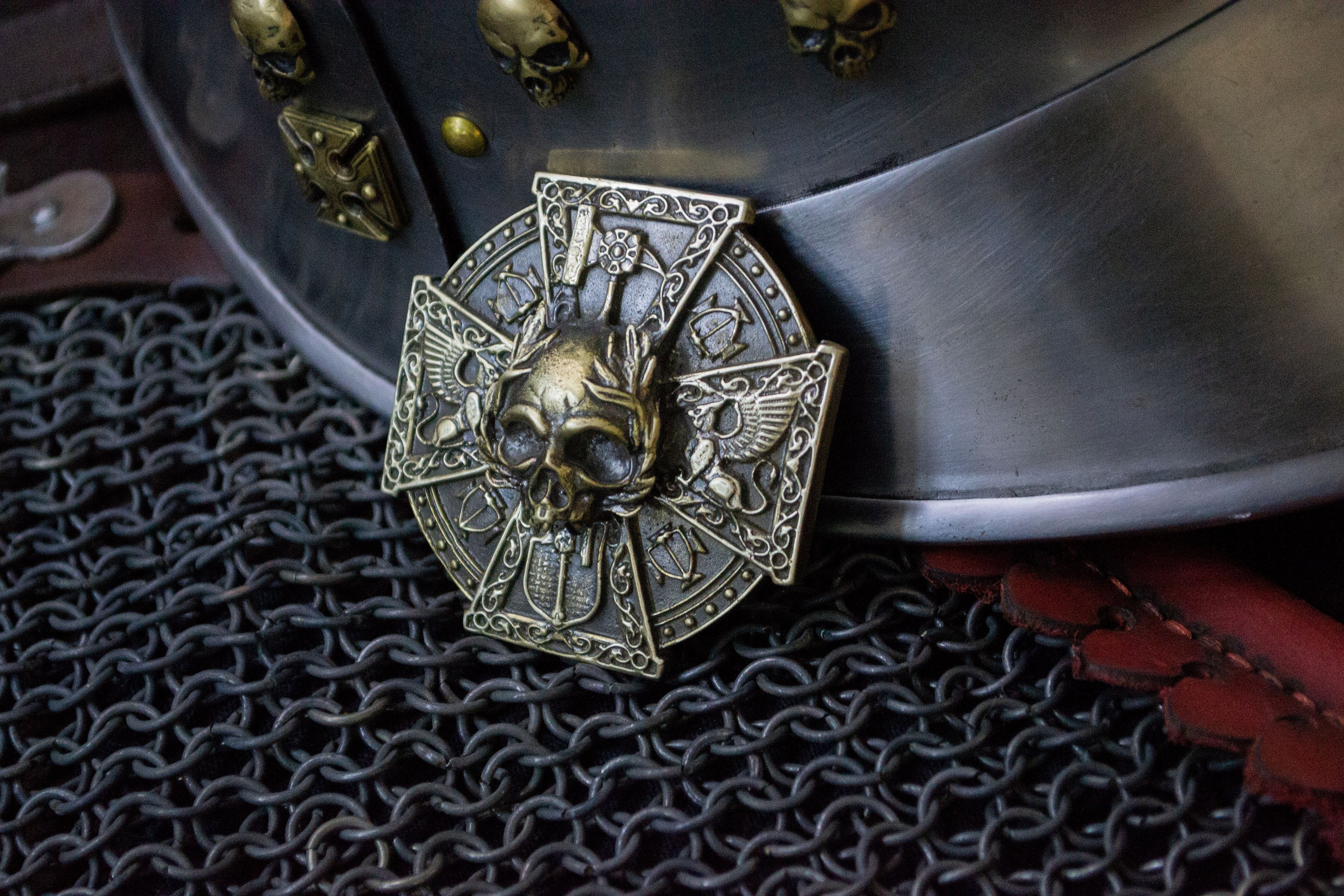 Brooch Warhammer Imperial Cross - Etsy