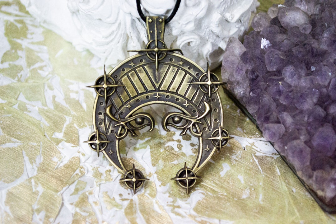 The Symbol Selune Pendant - Etsy