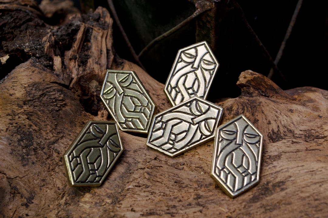 Dwarven Mounts – Beard of Stone Design: DIY Leather Hardware - Etsy