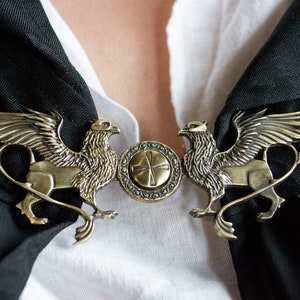 Cloak Clasp "gryphon" - Etsy
