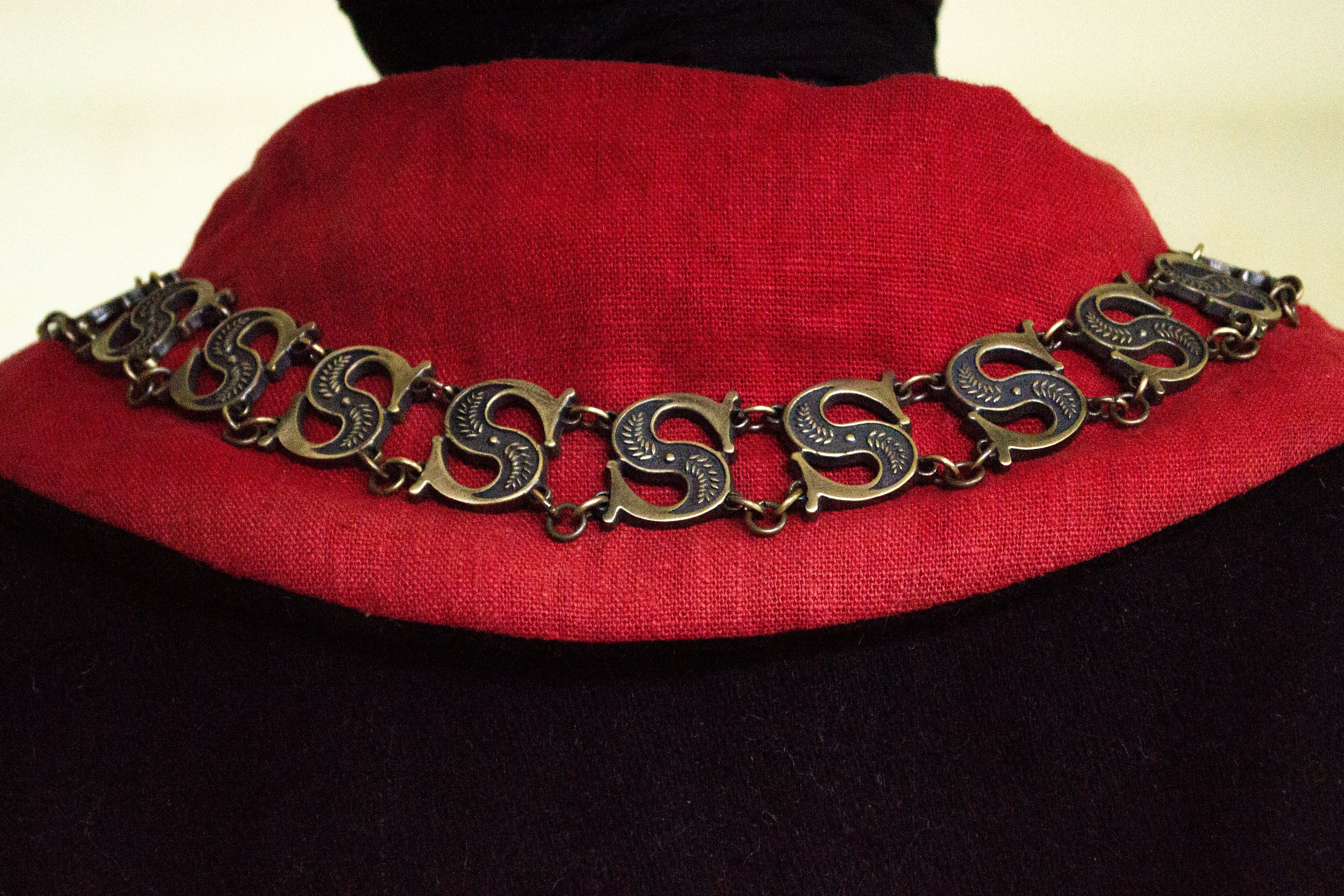 Collar of Esses, With the Tudor Rose Badge of Henry VIII Replica - Etsy