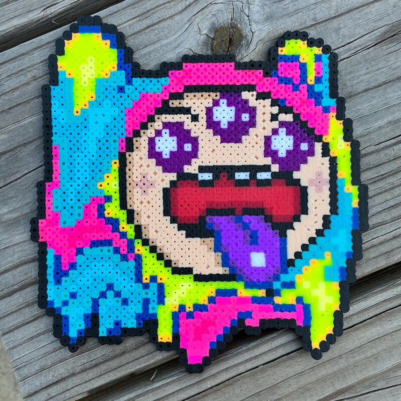Trippy Perler - Etsy