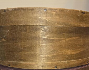 Round Wood Cheese Box, Rustic Wood Round Cheese Box, Wood Cheese Box ...