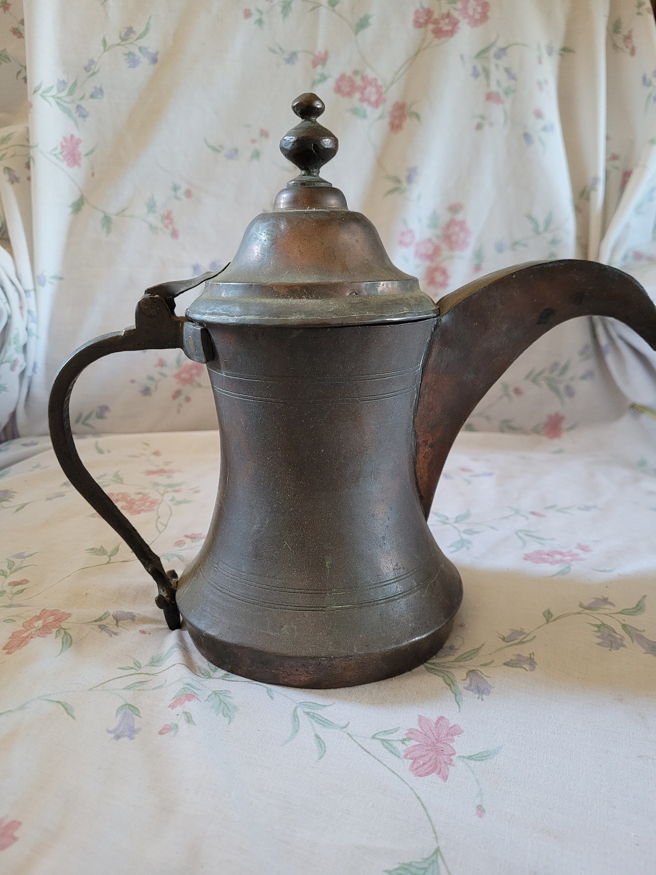 Middle Eastern Copper Coffee Pot - Etsy