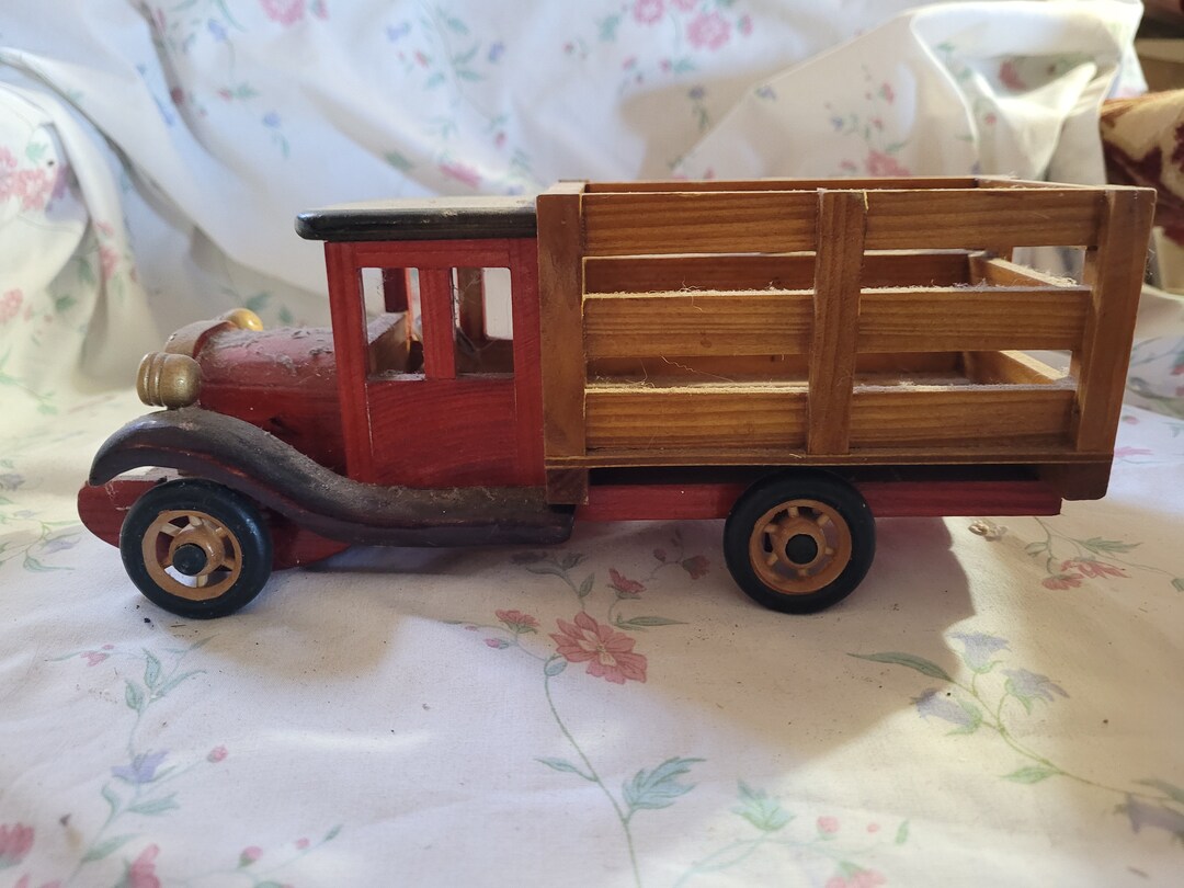 Wooden Delivery Truck Replica - Etsy