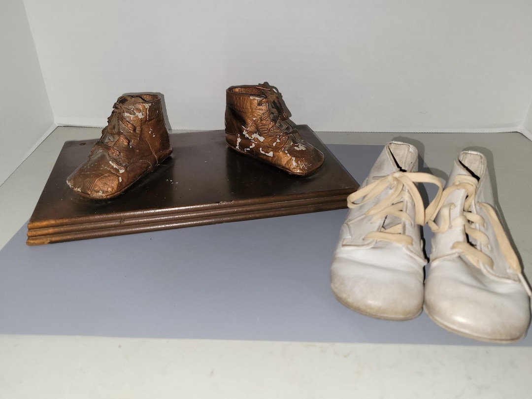 Bronzed Baby Shoes - Etsy