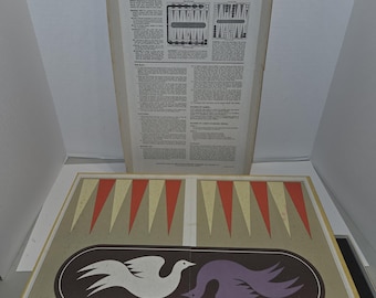 Backgammon Game Board File .svg .png .pdf - Etsy