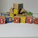 Wood Toy Letter Blocks - Etsy