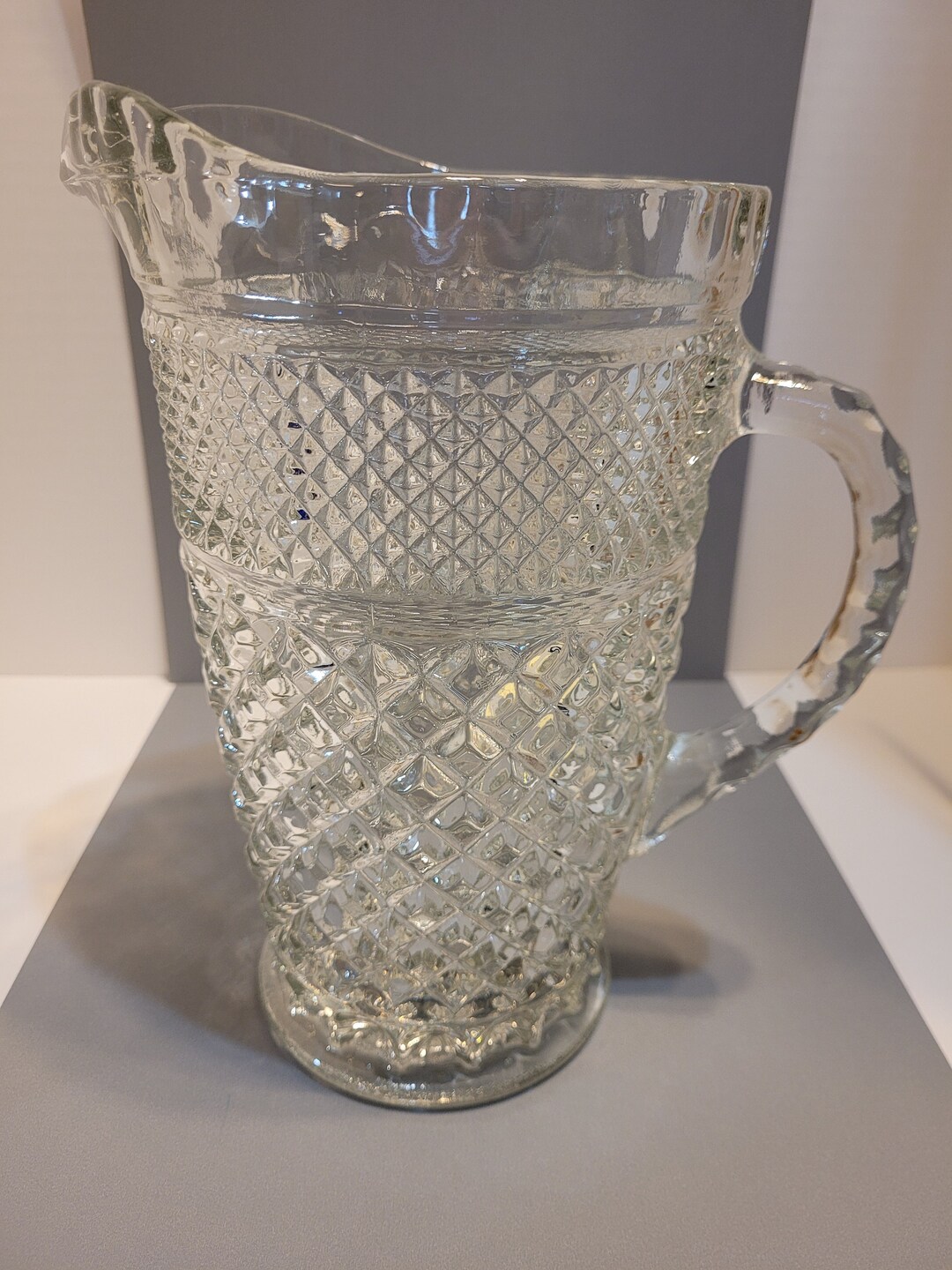 Anchor Hocking Wexford Pitcher - Etsy
