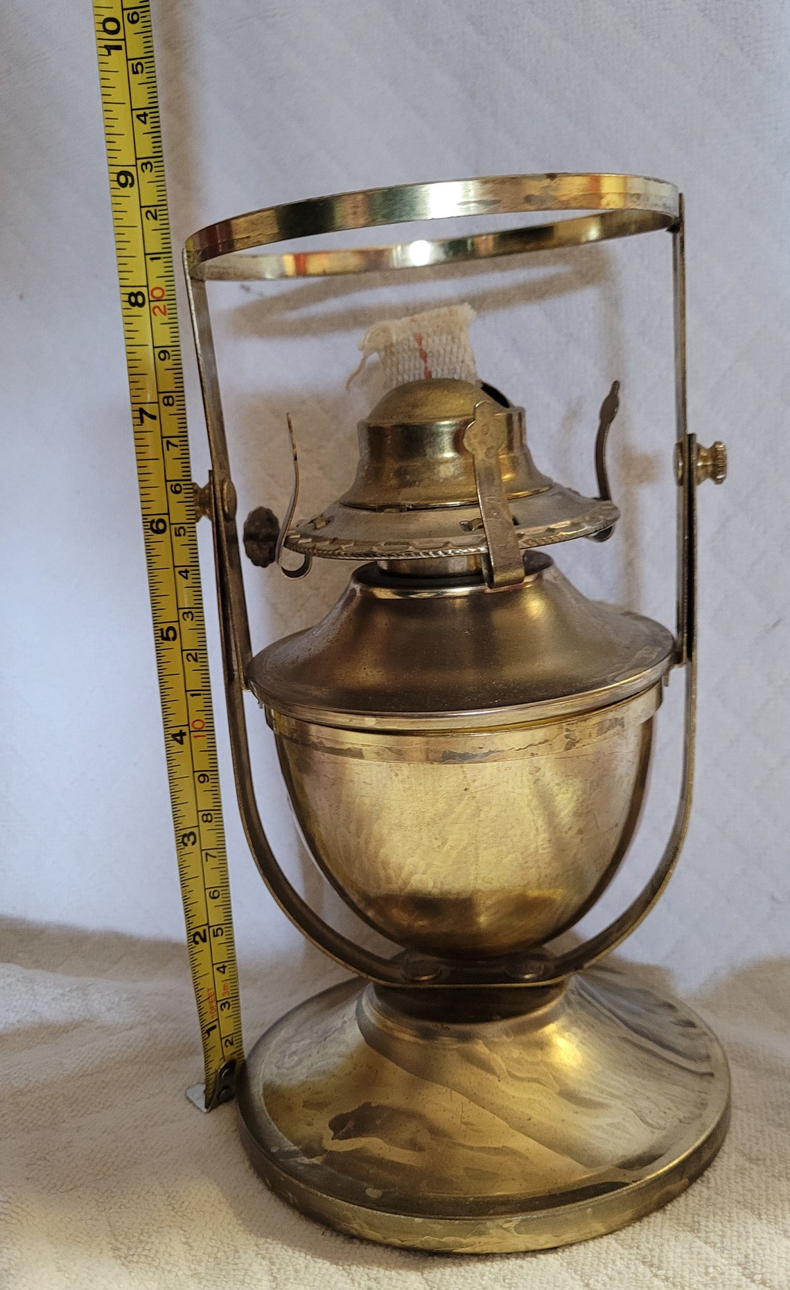 Brass Tilting Ship Lamp - Etsy