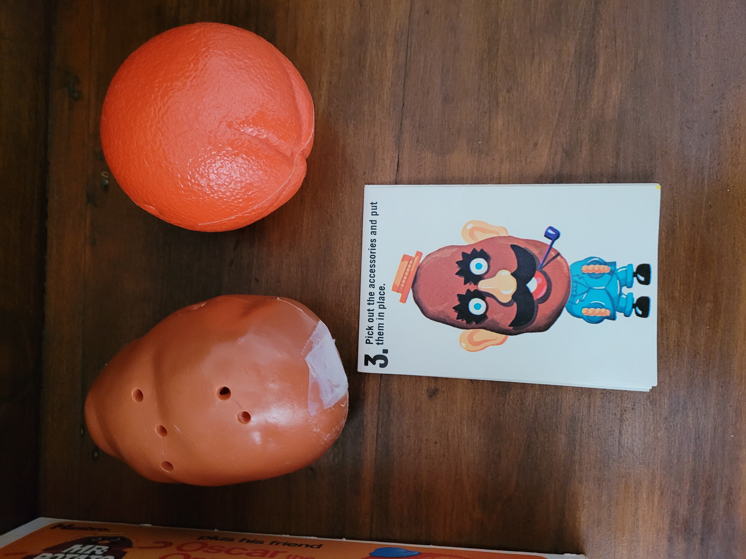 Mr Potato Head and Oscar Orange - Etsy