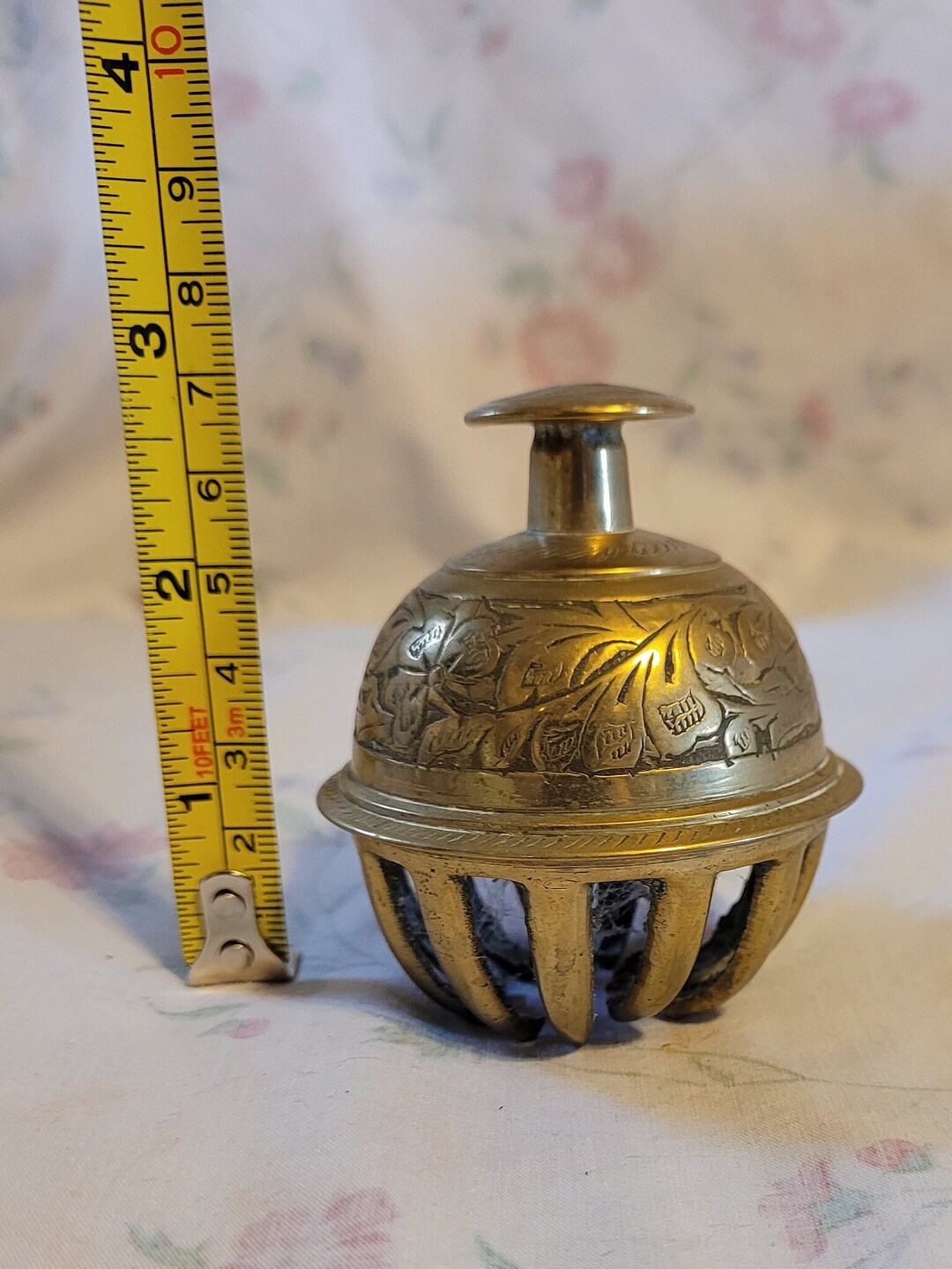 Brass Elephant Claw Bell - Etsy