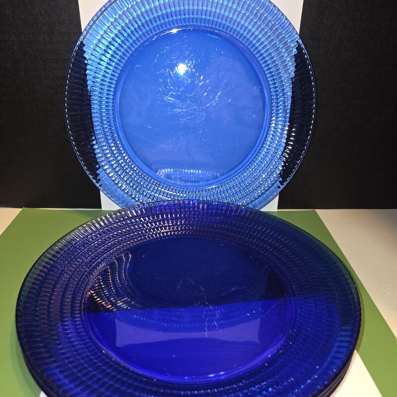 Cobalt Blue Plate - Etsy