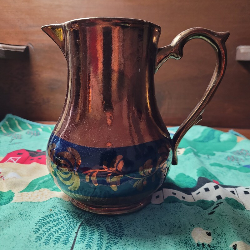 Lusterware Pitcher - Etsy