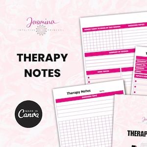 Spiral Bound Therapy Notes Journal, Counseling Notebook, Mental Health ...