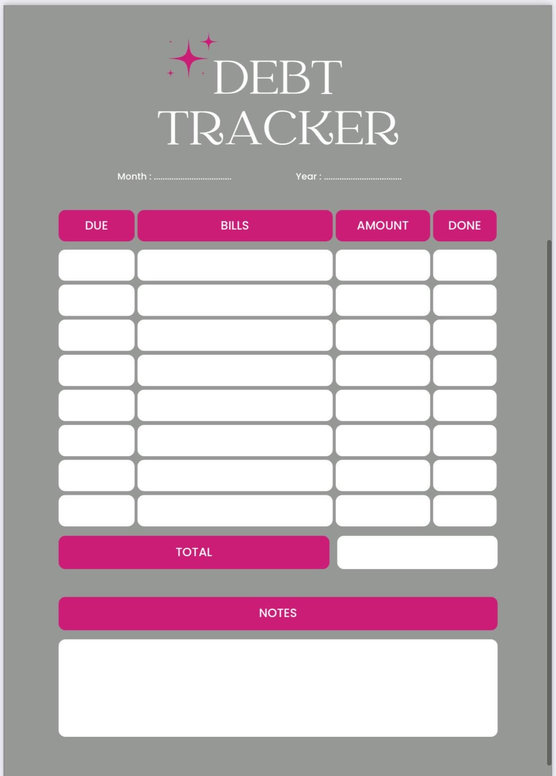 Business Planner Binder | Home Business Organizer Printable| Online ...