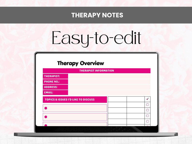 Spiral Bound Therapy Notes Journal, Counseling Notebook, Mental Health ...