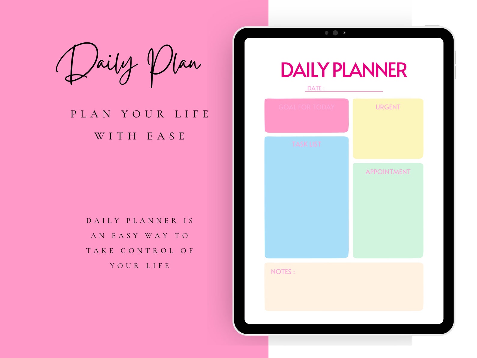 Planner Digital Planner Weekly Planner Daily Planner Grocery List ...
