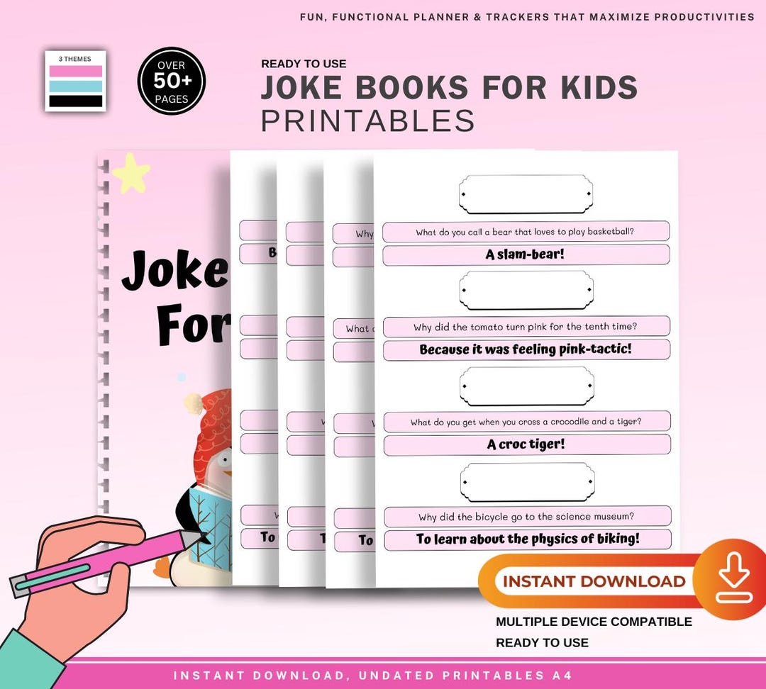 Funny Joke Books for Kids, Silly Jokes Collection, Hilarious Laugh Out ...