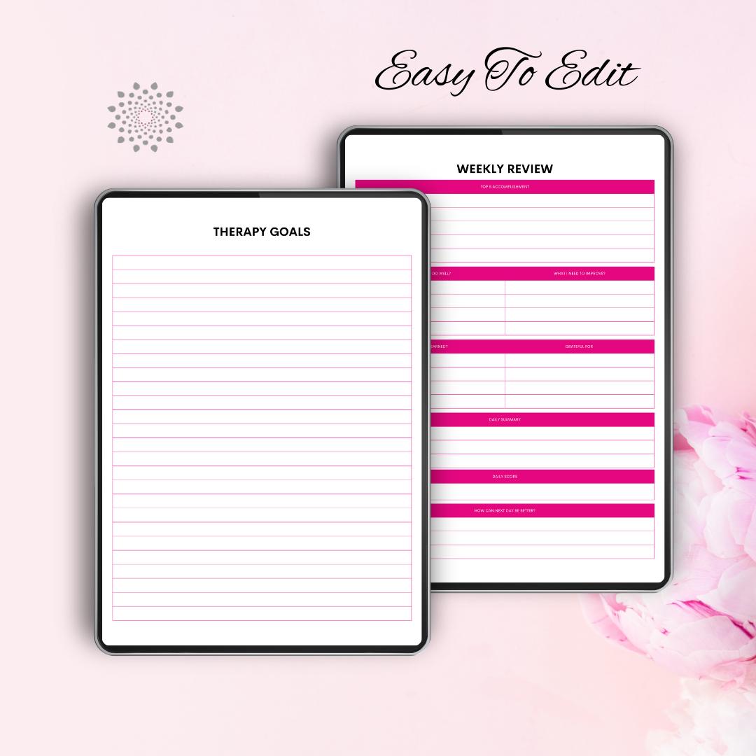 Addiction Recovery Planner, Sobriety Tracker, Daily Journal, Sober ...