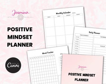 Self-care Journal, Positive Mindset Template - Etsy